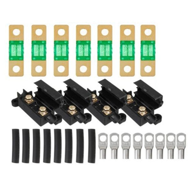 30A MIDI FUSE KIT 4 ANS Holder 7 x 30 AMP Fuses to suit Redarc BCDC Du ...